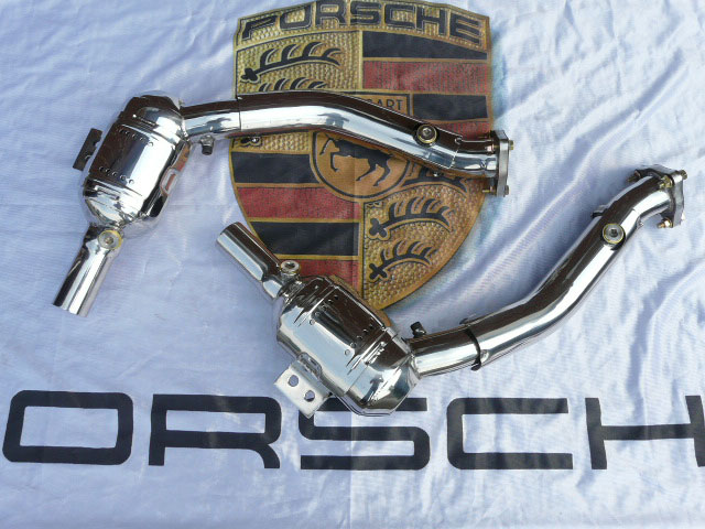 Porsche 986 Boxster NHP 200 Cell Mid-pipes – Superior Autohaus